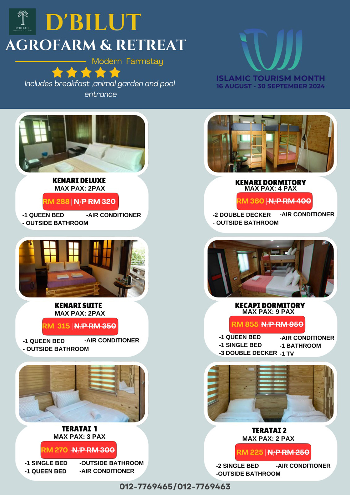 D'Bilut Agrofarm and Retreat - Islamic Tourism Month 2024