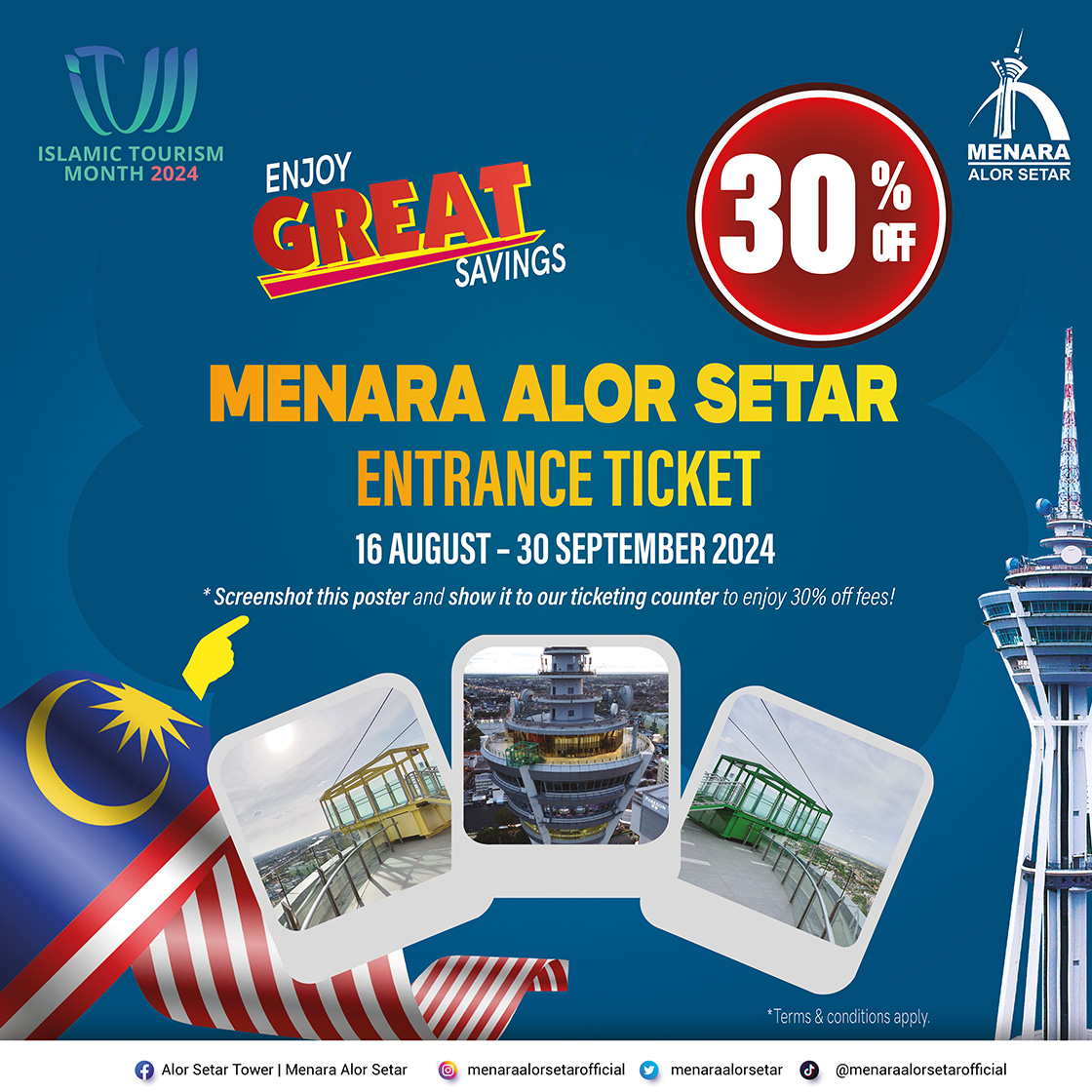 Menara Alor Setar - Islamic Tourism Month 2024