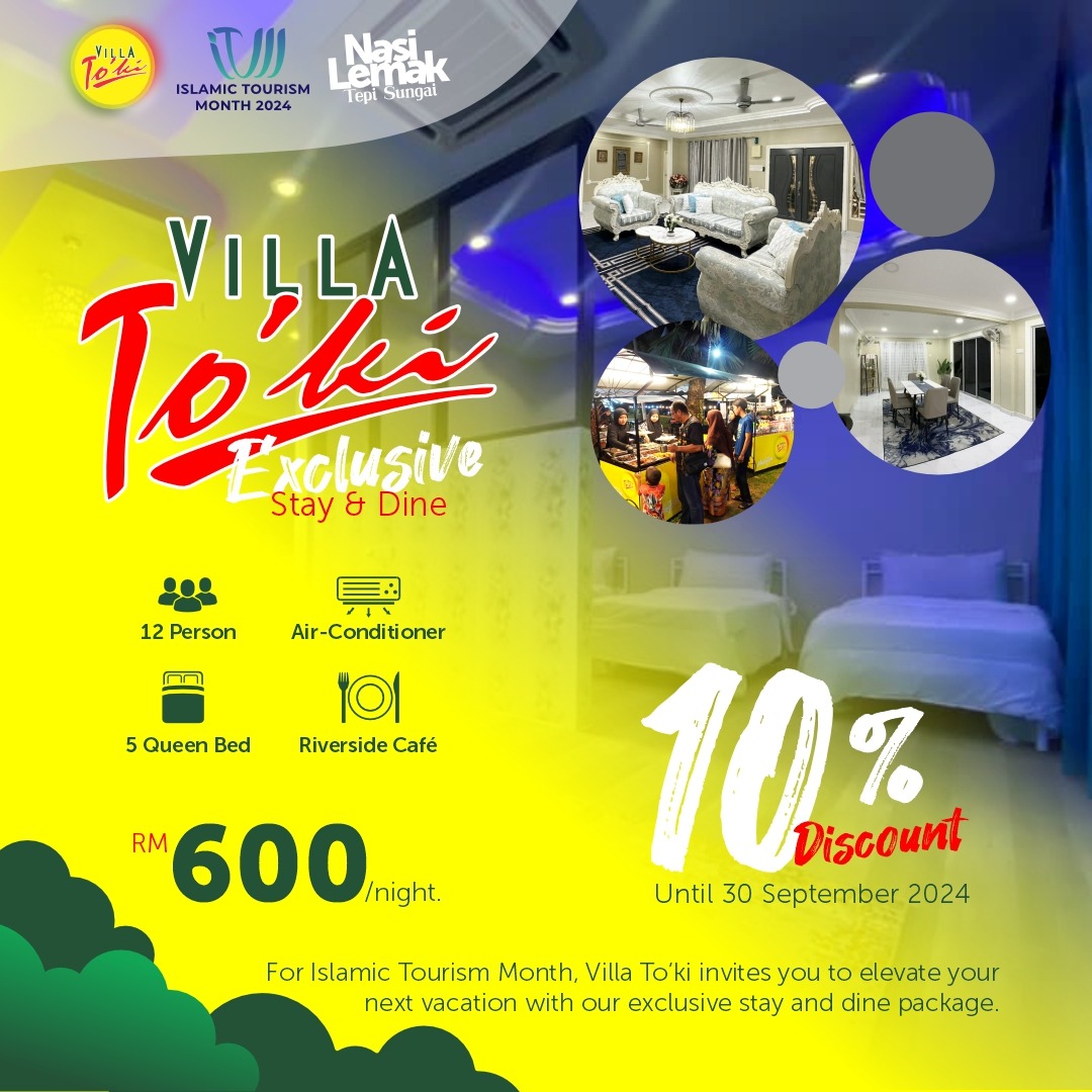 Villa Toki - Islamic Tourism Month 2024