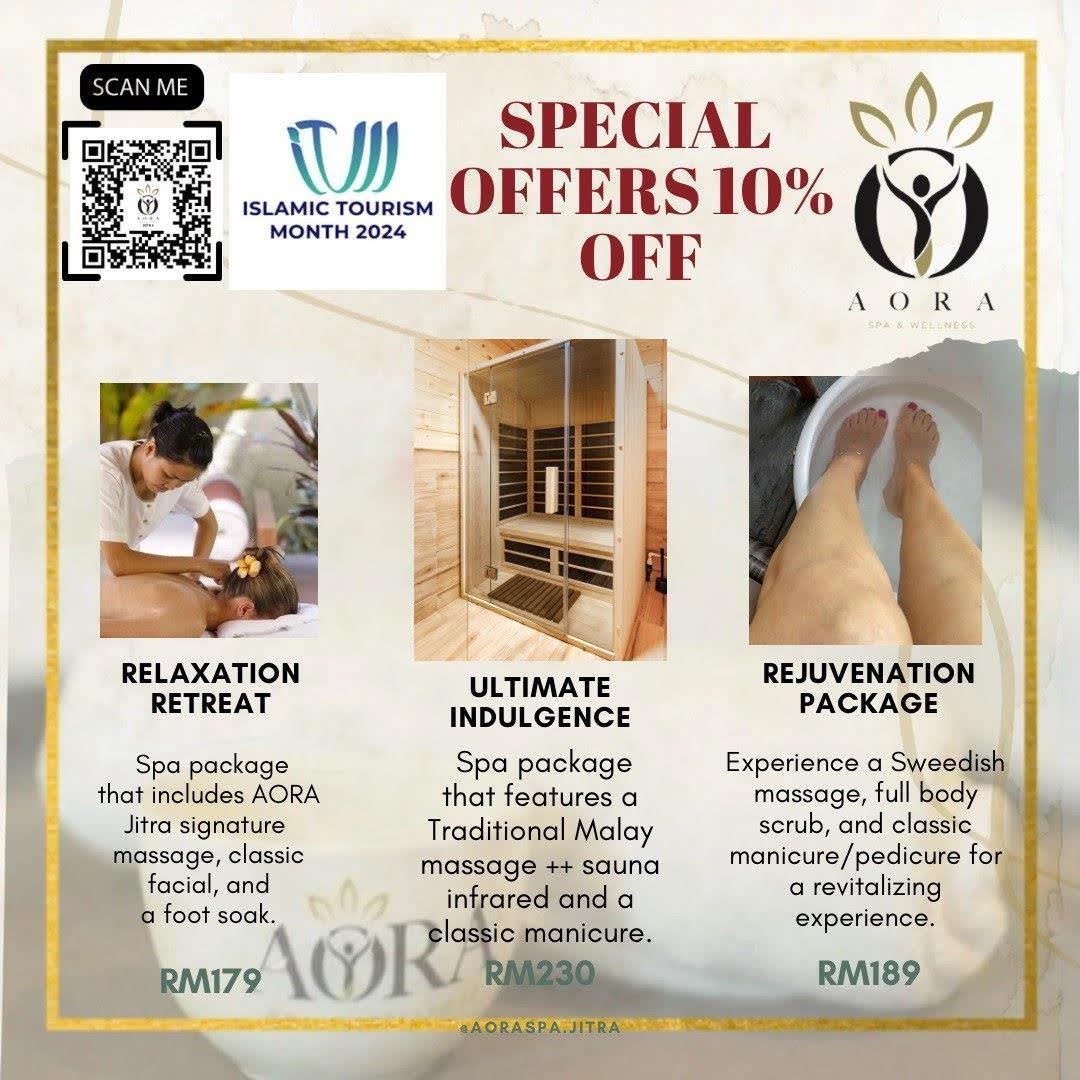 Aora Spa & Wellness - Islamic Tourism Month 2024